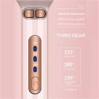 China 220-240V 32W Automatic Steam Hair Curler Curling Iron Round Brush for sale