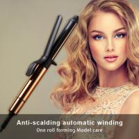 China Salon 25mm 65~75W Titanium 1 Inch Curling Iron Dual Voltage Curling Wand for sale