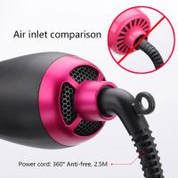 China MESKY One Step Oval Mini Handle Rotating Hair Brush Dryer For Short Hair for sale