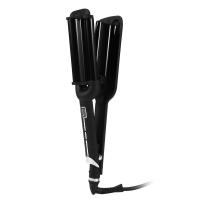 China Anti Scalding 22mm Beach Wave Triple Barrel Curling Iron Ceramic Ionic Hair Wand for sale