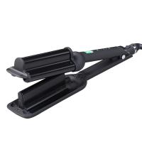 China Anti Scalding 22mm Beach Wave Triple Barrel Curling Iron Ceramic Ionic Hair Wand for sale