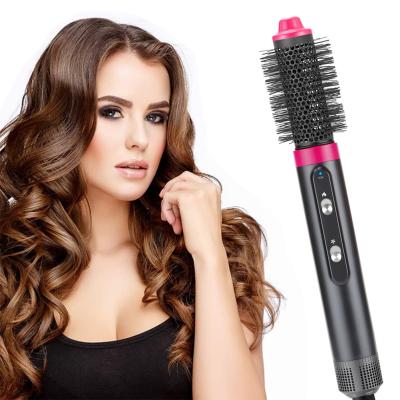 China FCC ETL 4 In 1 Hot Air Styling Brush Straightener Curling Styling One Step for sale