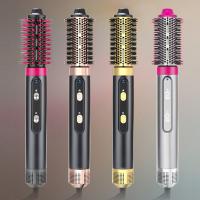 China FCC ETL 4 In 1 Hot Air Styling Brush Straightener Curling Styling One Step for sale