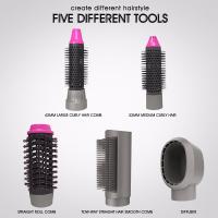 China Multi Function 110V-240V 5 In 1 Hot Air Brush / Volumizing Hot Brush for sale