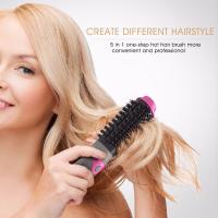 China Multi Function 110V-240V 5 In 1 Hot Air Brush / Volumizing Hot Brush for sale