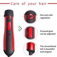 China Custom 3 In 1 DC Motor Hot Air Styling Brush Set 57℃ 75℃  105℃ for sale