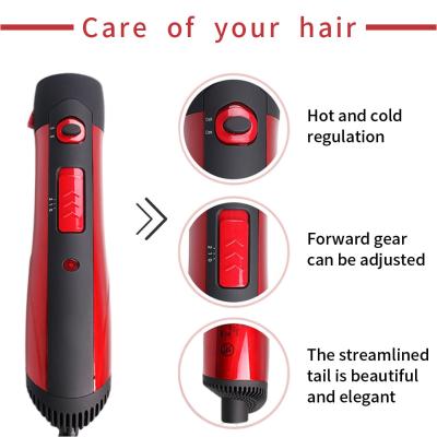 China Custom 3 In 1 DC Motor Hot Air Styling Brush Set 57℃ 75℃  105℃ for sale