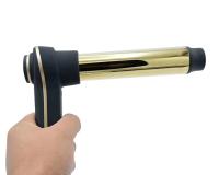 China Professional 1 Inch Barrel Electric Hair Curler 24k Gold For Long Lasting for sale