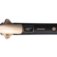 China Ceramic Barrel 19mm Electric Hair Curler Wand Adjustable Temp For Long Hair for sale