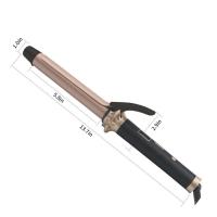 China Ceramic Barrel 19mm Electric Hair Curler Wand Adjustable Temp For Long Hair for sale