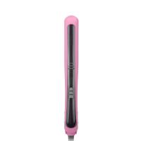 China Fabric Coating 480 Degrees Ceramic Straight Iron With Lcd Display for sale
