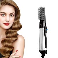 China Nylon Bristles 1000W Electric Hot Air Styling Brush 2 Speed And 3 Heat Settings for sale