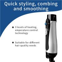China Nylon Bristles 1000W Electric Hot Air Styling Brush 2 Speed And 3 Heat Settings for sale