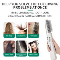 China 1000W-1100W One Step Hot Air Styling Brush 2 In1 Ionic Volumizing Styler for sale