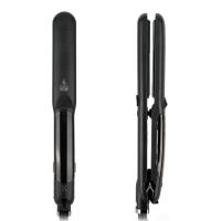 China High Temperature Vapor Steam Ceramic Hair Straightener And Curler 2 In 1 40W for sale