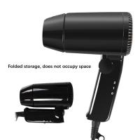 China Professional Compact 216W 12V DC Hair Dryer With Folding Handle for sale