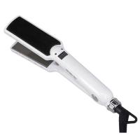 China 1.25inch Bedazzled Flat Iron Steampod Hair Straightener With Led Display for sale