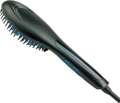China FCC 2.0m Power Cord Hair Styling Tools Ceramic Pro Hair Straightening Brush for sale