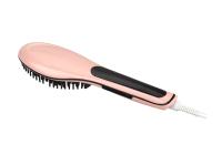 China FCC 2.0m Power Cord Hair Styling Tools Ceramic Pro Hair Straightening Brush for sale
