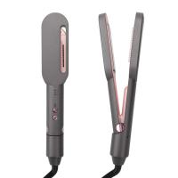 China 1.1 Inch 160~200℃ Ceramic Hair Straightener Titanium Flat Iron For Hairstyles for sale