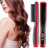 China ROHS ETL certified Simple Hair Styling Tools Electric Hair Straightener Comb for sale
