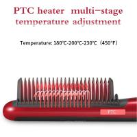 China ROHS ETL certified Simple Hair Styling Tools Electric Hair Straightener Comb for sale