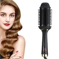 China Professional 180C-230C Hair Styling Tools Ceramic Hair Brush Straightener for sale