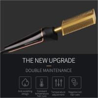 China LED Display 450F electric hot comb / Electric Pressing Comb For Black Hair for sale