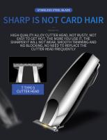 China Salon Use DC5V 5W Cordless Hair Trimmers Wireless Hair Clippers Low Noise for sale