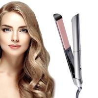 China CE Rapid Heating 450℉ Titanium Flat Iron Hair Straightener Customized Logo for sale