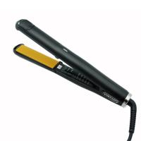 China Gold Titanium Hair Straightener 100-240V 50/60Hz 55W Customized Logo for sale