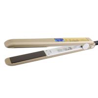 China PET LCD Display Touch Screen Hair Straightener 1 Inch Flat Iron For Short Hair for sale