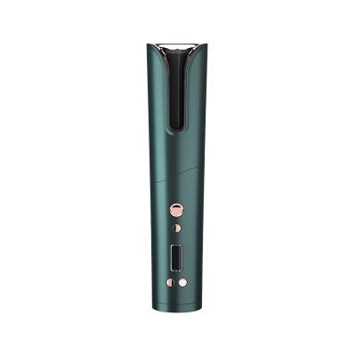 China 9600mAh Battery 200C° Wireless Hair Tools Cordless Automatic Curling Iron for sale