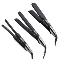 China Custom Logo Hair Styling Tools 450F Nano Titanium Pro Flat Iron 3 Size Set for sale