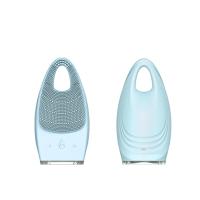 China IPX6 200mAh Electric Silicone Face Brush Ultrasonic Facial Cleansing Device for sale
