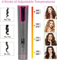 China PTC Heater  Wireless Auto Hair Curler for sale