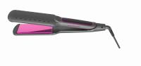 China Rose Red 1.75 Flat Iron Titanium Hair Straightener With 2.5m Power Cord for sale