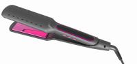 China Rose Red 1.75 Flat Iron Titanium Hair Straightener With 2.5m Power Cord for sale