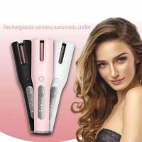 China 300℉ -390℉ Portable Usb Cordless Automatic Hair Curler 4800mA for sale