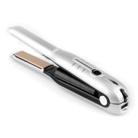 China OEM PTC heating Travel Hair Straightener And Curler Battery Operated Flat Iron for sale
