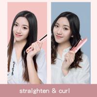 China 329 °F 369 °F 40 I °F Rechargeable Travel Hair Straightener Mini Cordless Flat Iron for sale