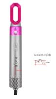 China 1600W Interchangeable Hot Air Brush / Heated Blow Dry Brush for sale