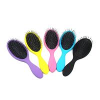 China Detangling Hair Straightener Brush Paddle Vent ABS Plastic For Women for sale