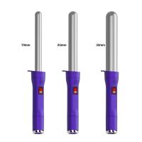 China Tourmaline Ceramic Hair Curlers Kit 32mm Barrel 55W PTC Heater for sale