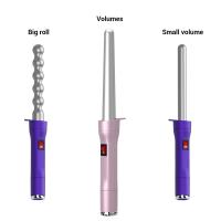 China Tourmaline Ceramic Hair Curlers Kit 32mm Barrel 55W PTC Heater for sale