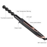 China 25mm 32mm Electric Hair Curler Curling Iron With Interchangeable Barrels for sale