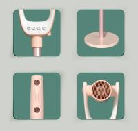 China ABS Shell Ceramic Vertical Hair Dryer 1400W Inoic Hot Cold Air Wind Speed Fast for sale