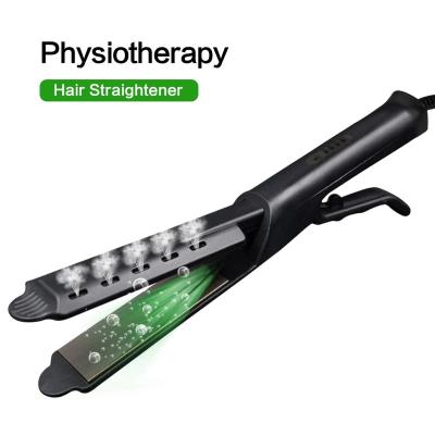 China Salon Wet Dry Fast Styler Ceramic Hair Straightener Tourmaline Ionic Flat Iron Steam Hair Straightener for sale