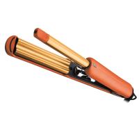 China Pencil Flat Iron 1/3 Titanium Plate Floating Ceramic Hair Straightener 2 In 1 Curler for sale