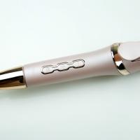 China LCD Digital Electric Ceramic 2 In 1 Ionic Hair Straightener Curler Pink Color for sale